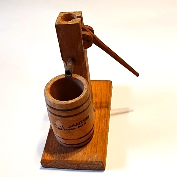 Accents | Wooden Water Pump | Poshmark